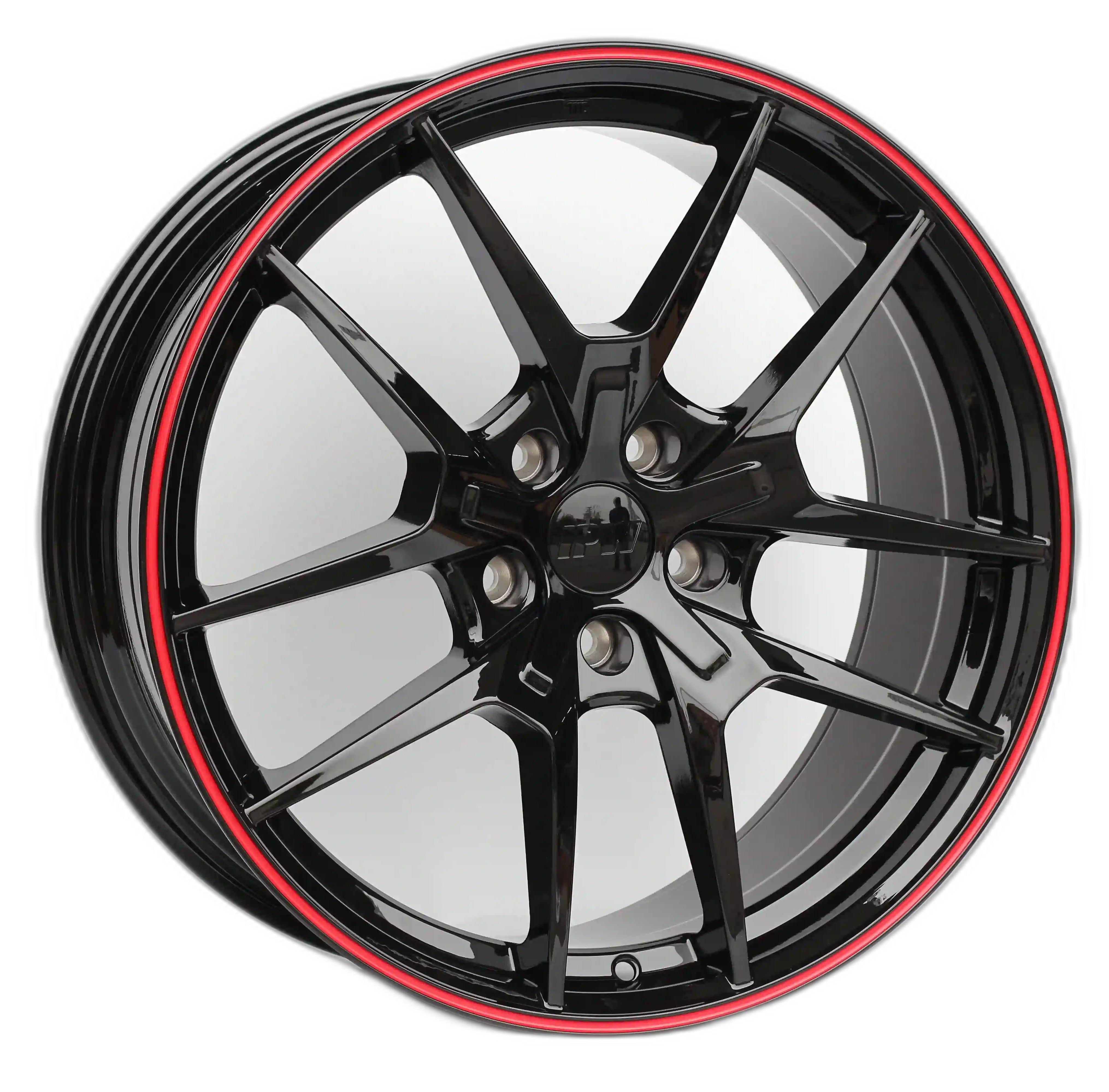 18" Gloss Black Type R Wheels Fits Honda Accord EX LX Sport Coupe Seda ...