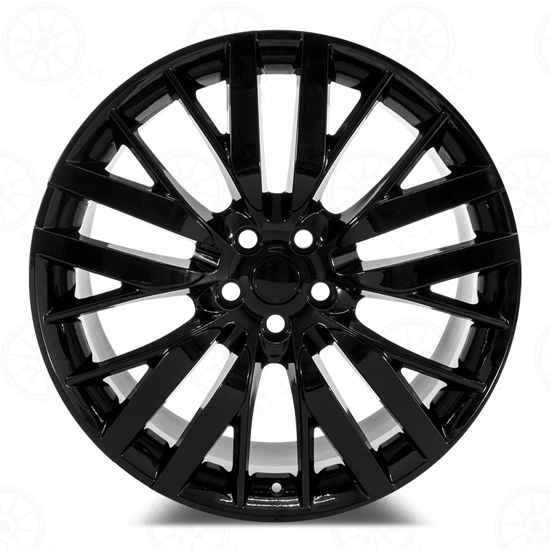 22" Sport Style Gloss Black Wheels Fits Range Rover Defender Discovery ...