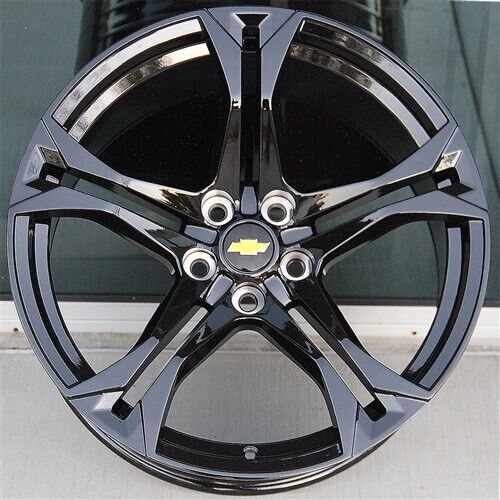 20" 1LE Performance Gloss Black Wheels Fits Chevy Camaro ZL1 SS LT ...
